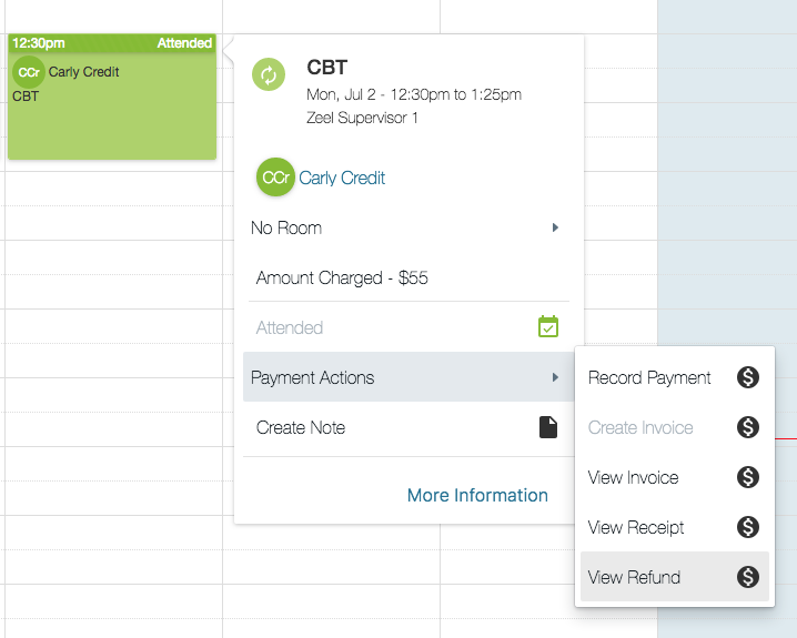 How Do I View the Refunds I've Processed? - owlpracticesuite